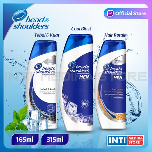 Jual HEAD & SHOULDERS - Shampoo MEN Anti Apek Ketombe Rambut Rontok - Cool Blast, 165ml - Kota ...