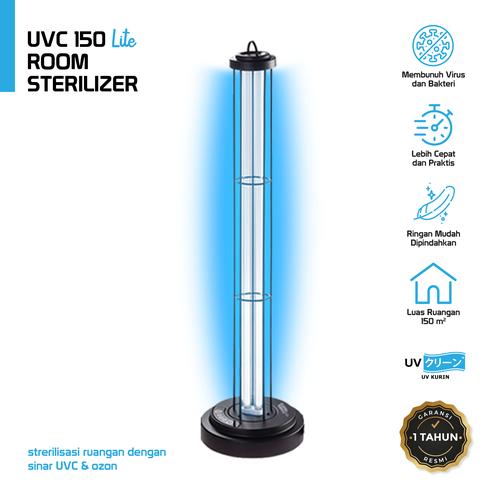 Jual UVC150 Sterilisasi Ruangan dengan UV-C / Ozon merk UV Kurin - Jakarta Pusat - Sukses Visual ...