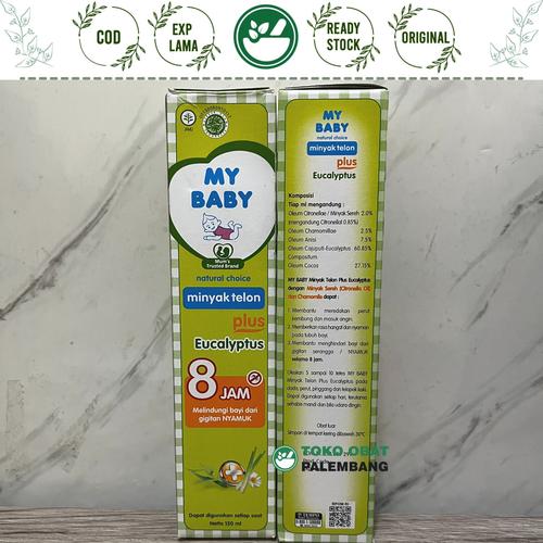 Jual MY BABY MINYAK TELON PLUS 150ML 8 JAM EUCALYPTUS MYBABY TELON ...