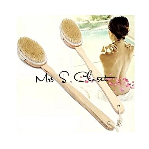 Jual Sikat Badan Long Shiatsu Wood Body Bath Brush - Jakarta Pusat ...