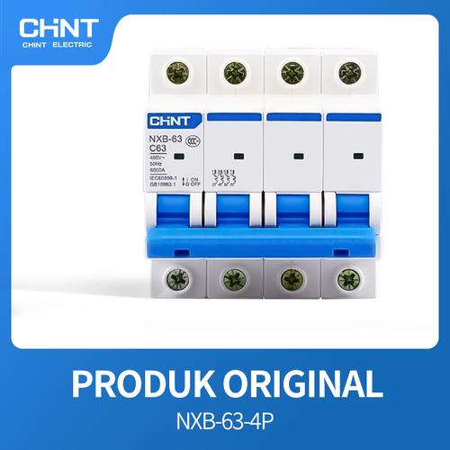 Promo MCB Chint NXB 4P 6kA (1A 2A 4A 50A 63A) - 2A - Jakarta Barat ...