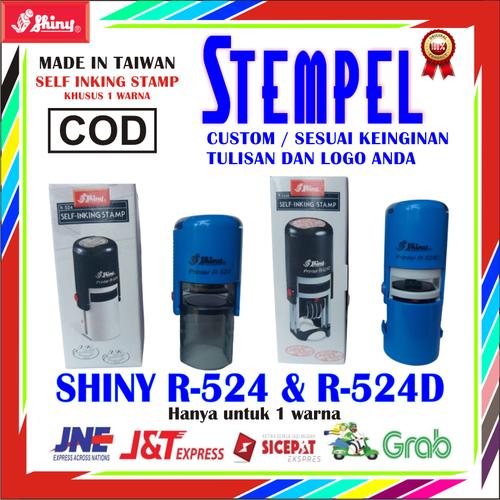 Jual STEMPEL SHINY PRINTER TYPE R-524 & R-524D OTOMATIS KANTOR DOKTER ...