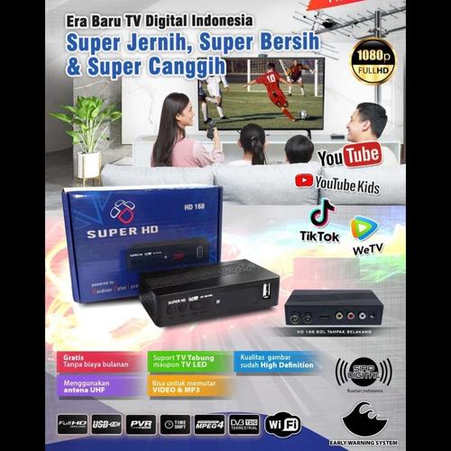 Jual RECEIVER SET TOP BOX TV DIGITAL SUPER HD 168 GOL STB SUPER HD DVB ...