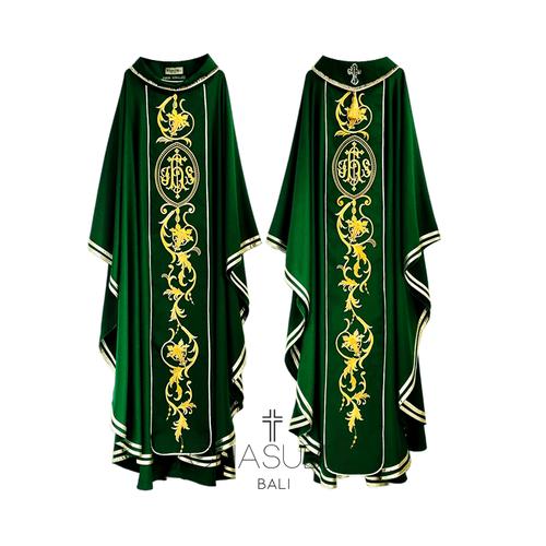 Jual KASULA BY CHASUBLE BALI CG120 GREEN - Kota Denpasar - Chasuble ...