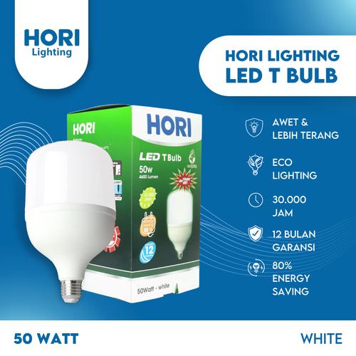 Promo HORI LIGHTING LED T BULB - 50 Watt White - Kota Tangerang Selatan ...