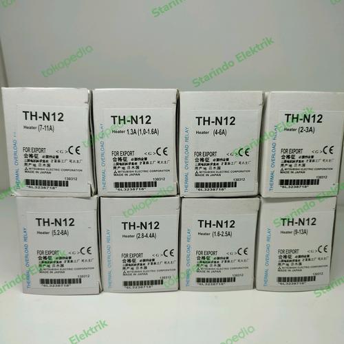 Jual Thermal Overload Relay TOR Mitsubishi THN12 TH-N12 THN 12 - 2A-3A ...