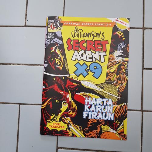 Jual Komik Corrigan Secret Agent X9 Williamson Harta Karun Firaun ...