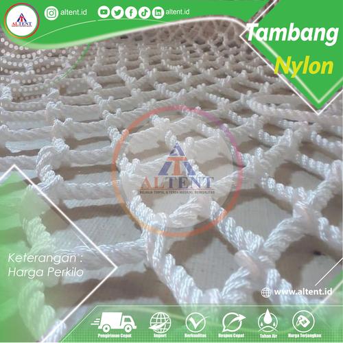 Jual Jaring tambang nylon 12mm wajig 10cm u.k : 7,30 x 7,30 x 1lbr ...