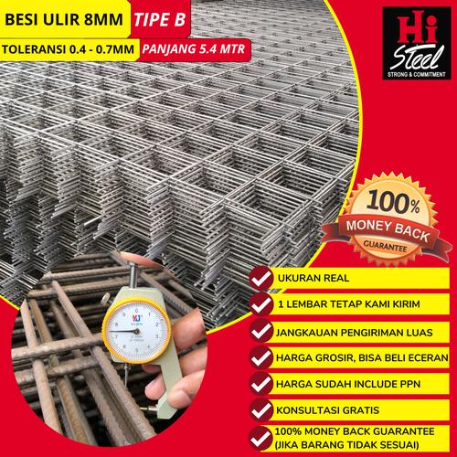 Jual Wiremesh JIS M8 - 150 X 150 - 2.1m X 5.4m - Kota Bekasi - Hi Steel ...
