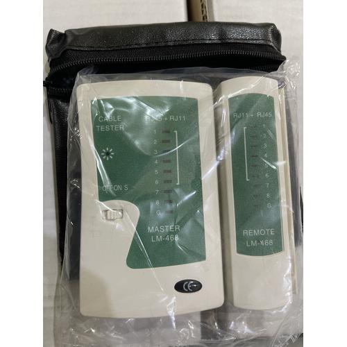 Jual Lan Tester RJ45 Cat 5e / Kabel Tester Cat 6 / Tester Connector ...