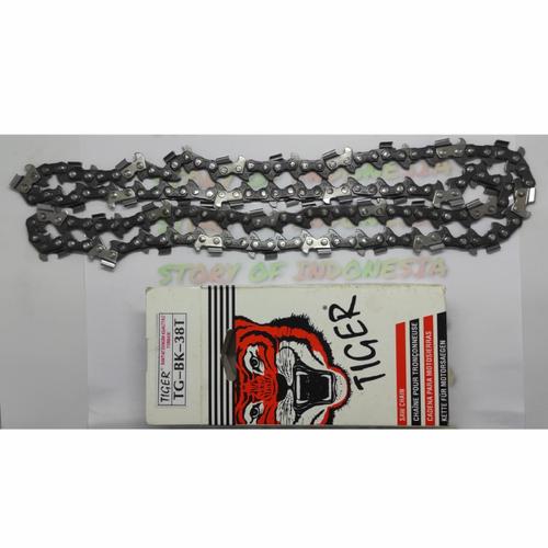 Jual TIGER Rantai Chainsaw 22" / Mata 38T Potong Pohon Kayu Censo 22 ...