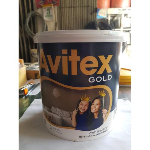Jual Cat Tembok Avitex Gold Galon 5kg/ Cat Tembok Eksterior dan ...