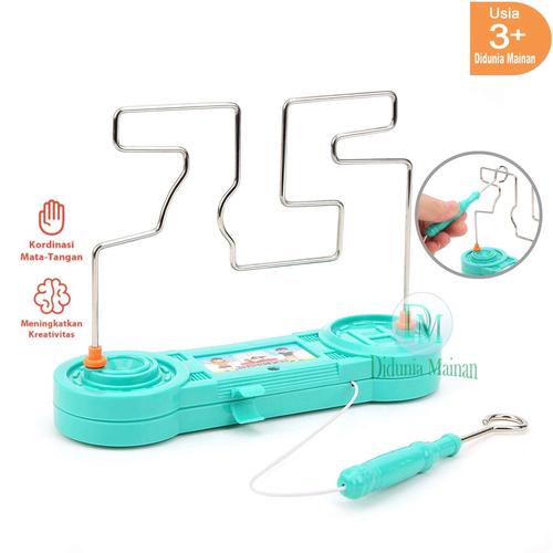 Jual Mainan motorik anak elektrik wire maze fun game electric - Jakarta ...