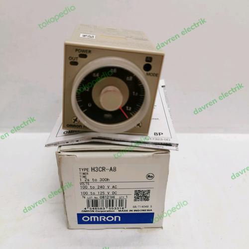 Jual timer omron H3CR-A8, 100-240vac,original! - Jakarta Barat - davren ...