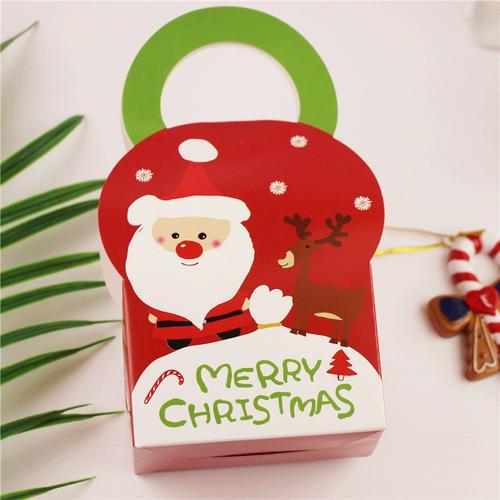 Jual Kotak Kado Natal Motif Santa Claus Kardus Souvenir Christmas ...