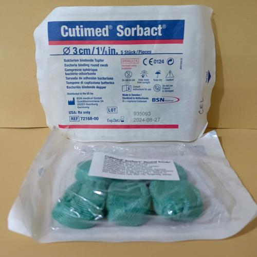 Jual Cutimed Sorbact Round Swab 3cm /TUFPER - Jakarta Timur - Almagoda ...