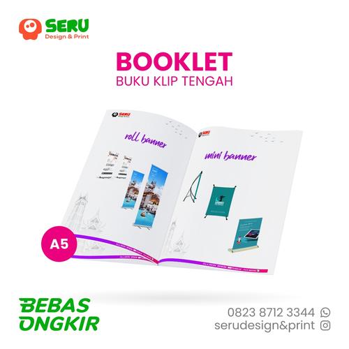 Jual PRINT BOOKLET | PHOTOBOOK | COMPANY PROFILE | BUKU KLIP TENGAH (A5 ...