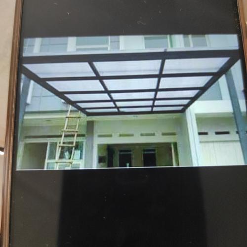 Jual Dp kanopi rangka besi atap polycarbonat twinlite bening bp faisal ...