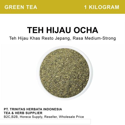 Jual Teh Hijau Ocha Jepang 1kg Sencha Japanese Green Tea Resto Jepang ...