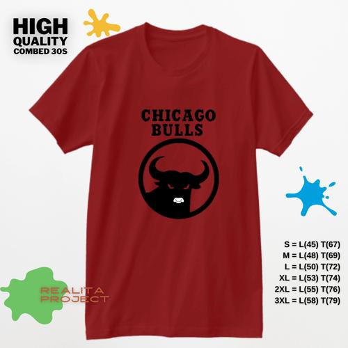 Jual Kaos plesetan chicago bulls pdi perjuangan combed 30s jumbo xxxl ...