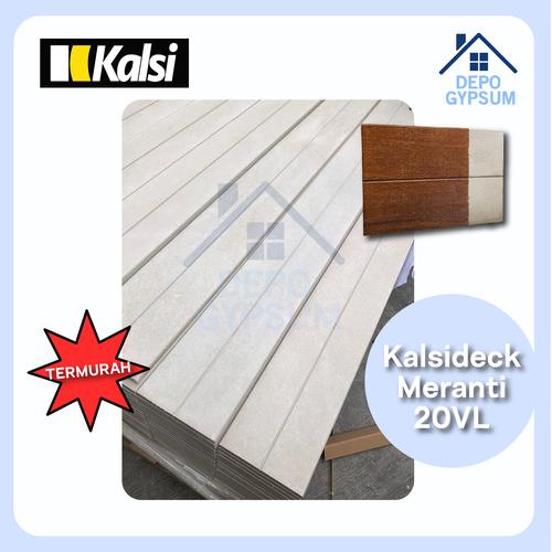 Jual KalsiDeck Meranti VL 20 Pengganti Dek Kayu / Deck Kayu / Decking ...