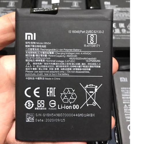 Jual Baterai Xiaomi Redmi 9 / Redmi note 9 / BN54 ORIGINAL - Kota ...