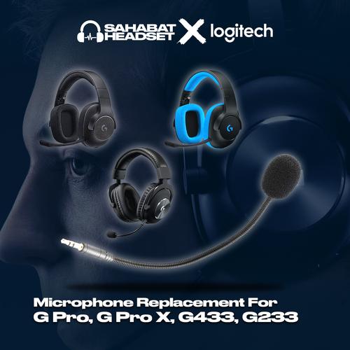 Jual Mic Logitech G Pro X Gaming Headset Microphone Replacement ...