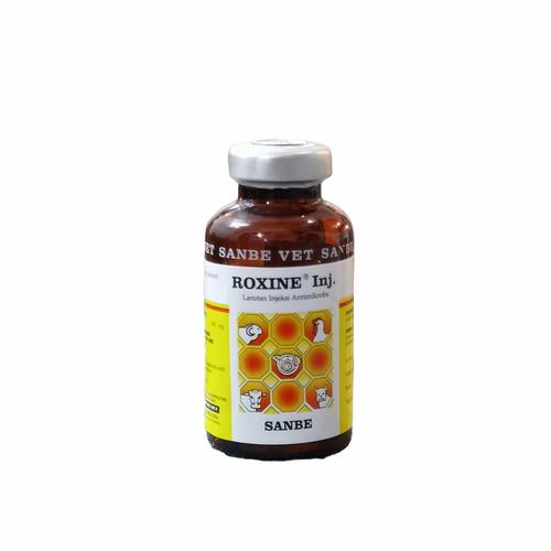 Jual Roxine Inj 20 ML - Antibiotik Enrofloxacine Untuk Hewan - Kota ...