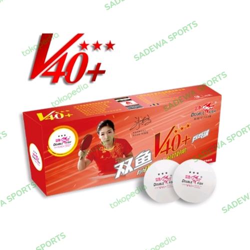Jual BOLA PINGPONG TENIS MEJA DOUBLE FISH STANDAR KOMPETISI AWET ISI 10 pcs - Jakarta Timur ...