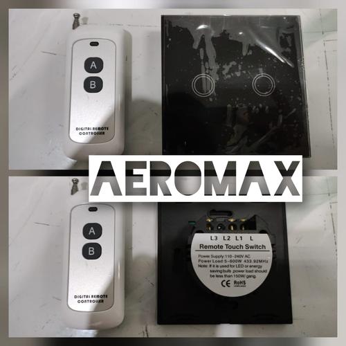 Jual saklar touchscreen sentuh 2 dengan Remote control TOUCH SWICTH ...