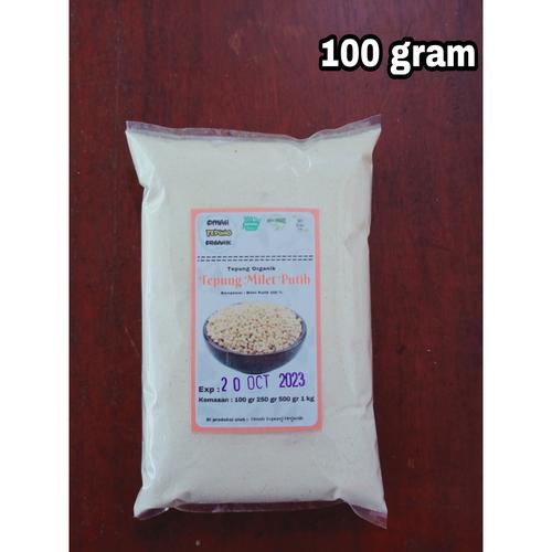 Jual Tepung MILLET PUTIH 100 gram/Tepung MILLET MERAH 100 gram/JEWAWUT ...