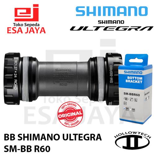 Jual BB Shimano SM-BBR60 Ultegra 105 Hollowtech 2 Road Bottom Bracket ...