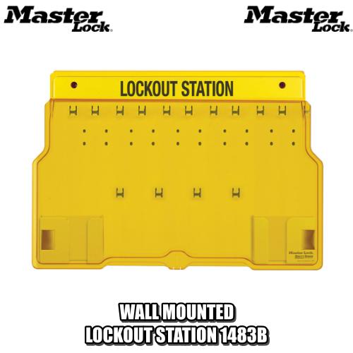 Jual MASTERLOCK SAFETY LOTO 1483B BOX STATIONS WALL MOUNTED LOCKOUT ...