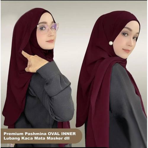 Jual Jilbab Pasmina inner ninja Kerudung Hijab Instan Bergo Syari ...