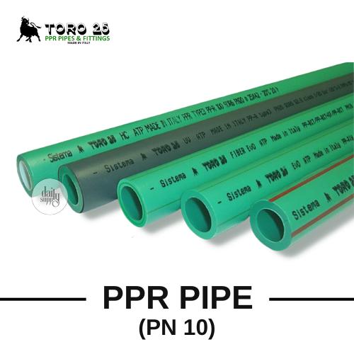 Jual PPR Pipa Toro PN 10 - 3/4" - Kota Makassar - Daily Supply. | Tokopedia