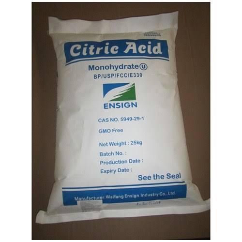 Jual Citric Acid 25kg Monohydrate / sitrun 25 kg sak karung - Kota ...