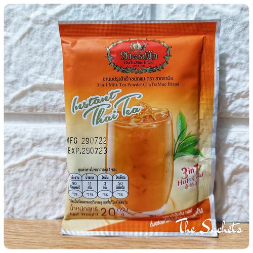 Jual ChaTraMue 3in1 Hot & Cold Instant Tea Sachet - Thai Tea - Kota ...