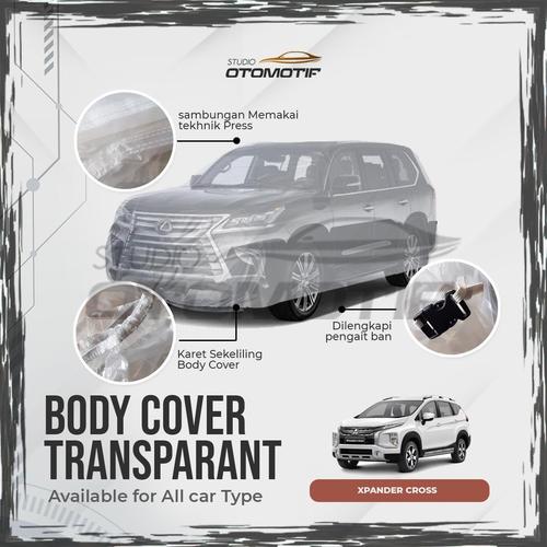 Jual BODY COVER XPANDER CROSS TRANSPARENT PLASTIK 0,8 MICRON PREMIUM ...