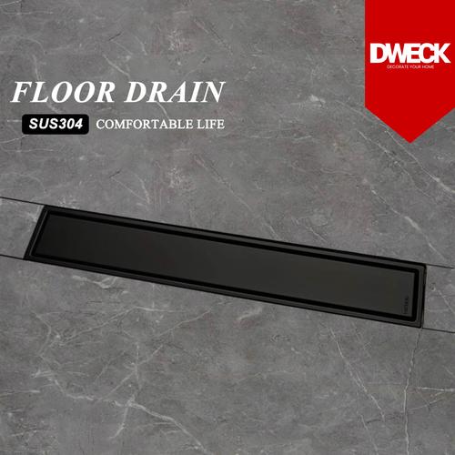 Promo Smart Floor Drain Long Reverse Stainless Steel 304 - 20CM SILVER ...
