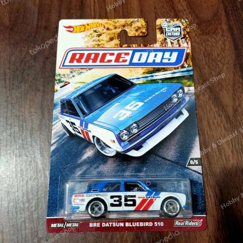 Jual HOT WHEELS BRE DATSUN BLUEBIRD 510 RACE DAY CAR CULTURE SERIES ...