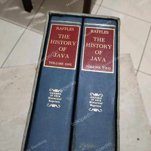 Jual Raffles: The History of Java Vol 1 & 2. Mulus Lengkap Lampiran ...