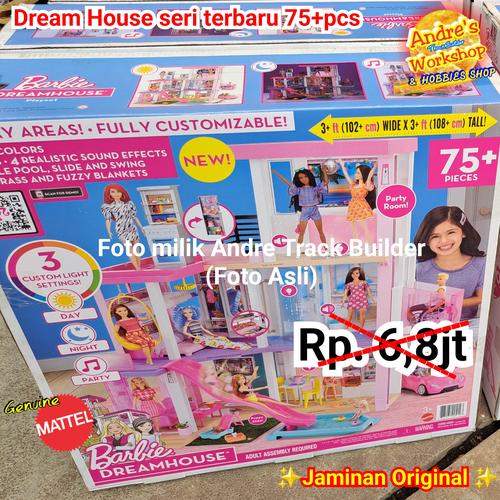 Jual Barbie Dream House Original Mattel - Edisi BARU 75+ - Kota ...