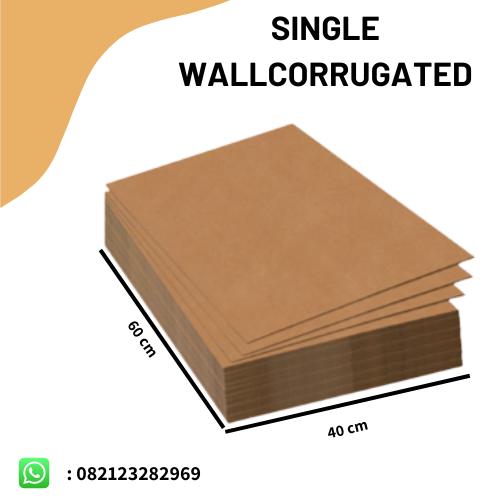 Jual KARDUS KARTON LEMBARAN 60x40 SINGLE WALLCORRUGATED SHEET POLOS ...