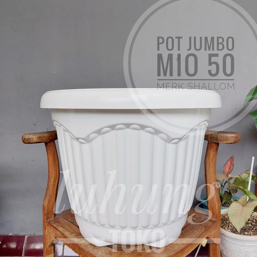 Promo Pot tanaman bunga jumbo MIO 50 tabulampot tebal berkualitas ...