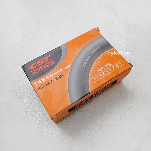 Jual ban dalam cst 16 349 16x1 3/8 pentil presta brompt 16 inch - Jakarta Barat - cykel co ...