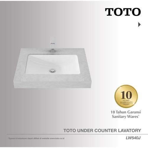 Promo TOTO UNDER COUNTER LAVATORY LW540JW/F#W - BODY ONLY Cicil 0% 3x ...