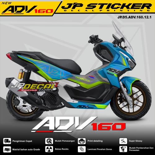 Jual Sticker Decal ADV 160 2022 Full body - Stiker New ADV 160 Hologram ...
