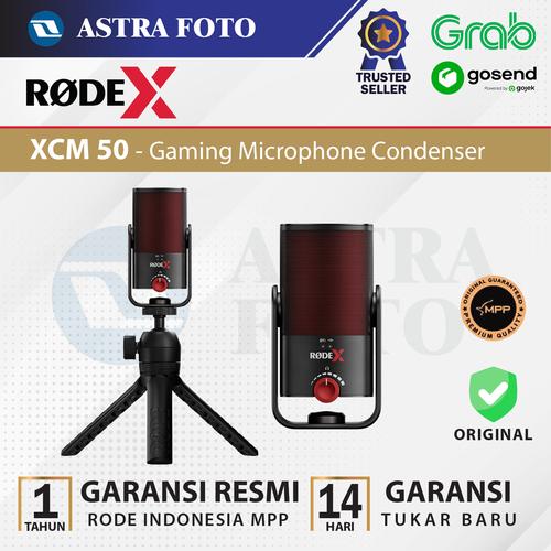 Promo Rode X XCM 50 - Gaming Microphone Condenser - USB Plug Mic XCM50 Cicil 0% 3x - Jakarta ...