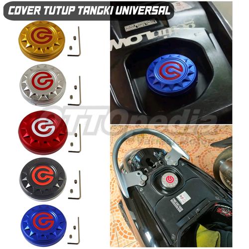 Jual Aksesoris Cover Tutup Tangki Bensin Motor Logo Bremb0 CNC Bebek ...