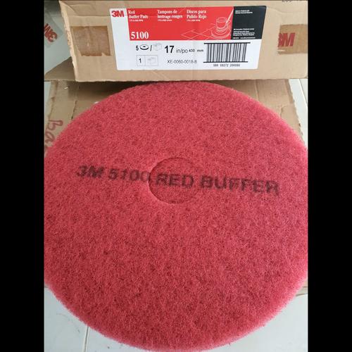 Jual 3M 5100 Red Buffer Pad 17 Inch - Kab. Badung - Sarinn cleaning ...